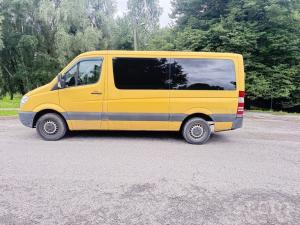 Yellow Mercedes-Benz Sprinter 2007 in Riga, with an engine capacity of 2.20 L and mileage of 408 thousand km for 7500 €, photo 9 on AUTOMOTO.COM.LV