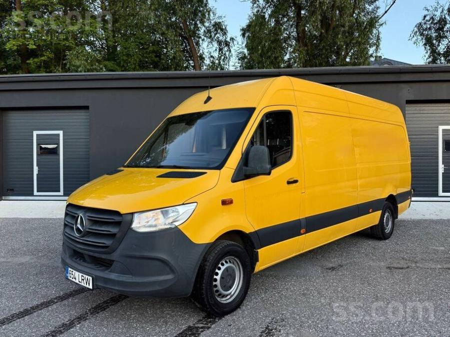 Dzeltens Mercedes-Benz Sprinter 2018 Tallina, ar dzinēja tilpumu 2.10 L un nobraukumu 201 tūkst. km par 13499 €, foto 1 vietnē AUTOMOTO.COM.LV