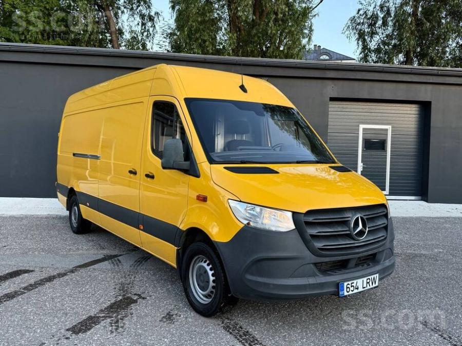 Dzeltens Mercedes-Benz Sprinter 2018 Tallina, ar dzinēja tilpumu 2.10 L un nobraukumu 201 tūkst. km par 13499 €, foto 7 vietnē AUTOMOTO.COM.LV