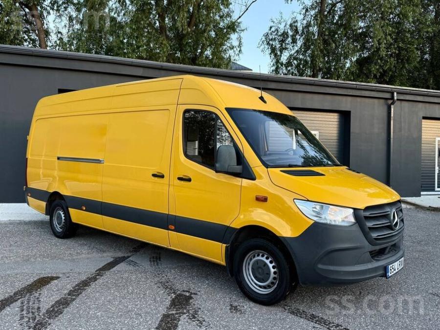 Dzeltens Mercedes-Benz Sprinter 2018 Tallina, ar dzinēja tilpumu 2.10 L un nobraukumu 201 tūkst. km par 13499 €, foto 8 vietnē AUTOMOTO.COM.LV