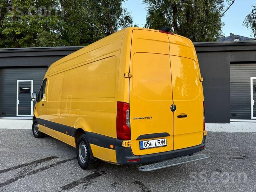 Dzeltens Mercedes-Benz Sprinter 2018 Tallina, ar dzinēja tilpumu 2.10 L un nobraukumu 201 tūkst. km par 13499 €, foto 10 vietnē AUTOMOTO.COM.LV