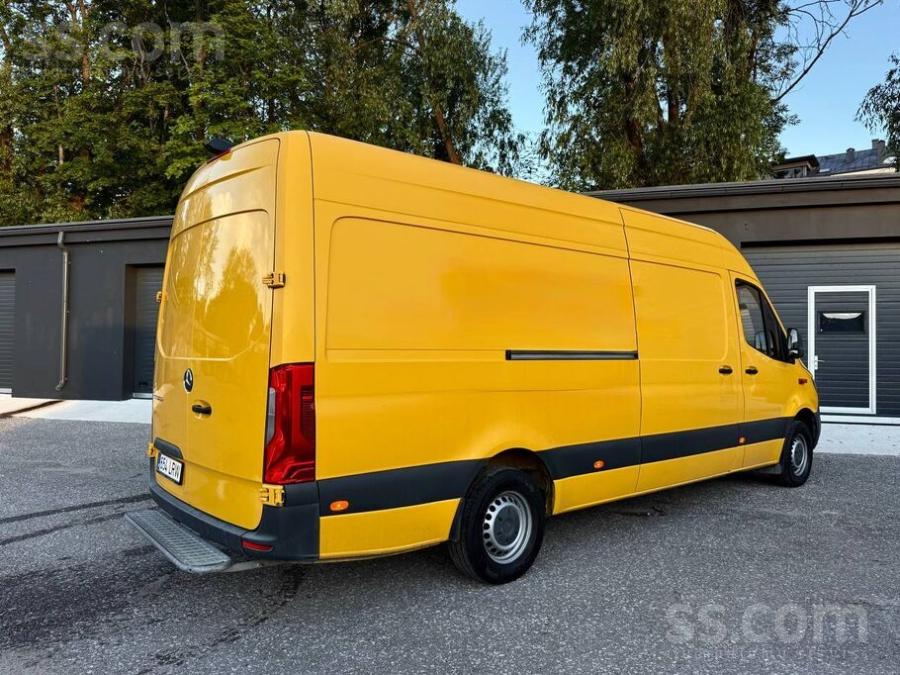 Dzeltens Mercedes-Benz Sprinter 2018 Tallina, ar dzinēja tilpumu 2.10 L un nobraukumu 201 tūkst. km par 13499 €, foto 13 vietnē AUTOMOTO.COM.LV