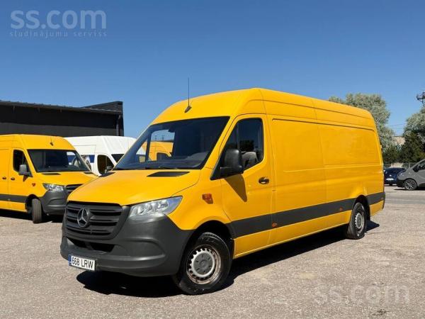 Dzeltens Mercedes-Benz Sprinter 2018 Tallina, ar dzinēja tilpumu 2.10 L un nobraukumu 211 tūkst. km par 12500 €, foto 1 vietnē AUTOMOTO.COM.LV