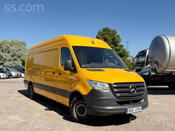 Dzeltens Mercedes-Benz Sprinter 2018 Tallina, ar dzinēja tilpumu 2.10 L un nobraukumu 211 tūkst. km par 12500 €, foto 5 vietnē AUTOMOTO.COM.LV