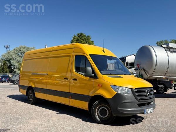 Dzeltens Mercedes-Benz Sprinter 2018 Tallina, ar dzinēja tilpumu 2.10 L un nobraukumu 211 tūkst. km par 12500 €, foto 6 vietnē AUTOMOTO.COM.LV