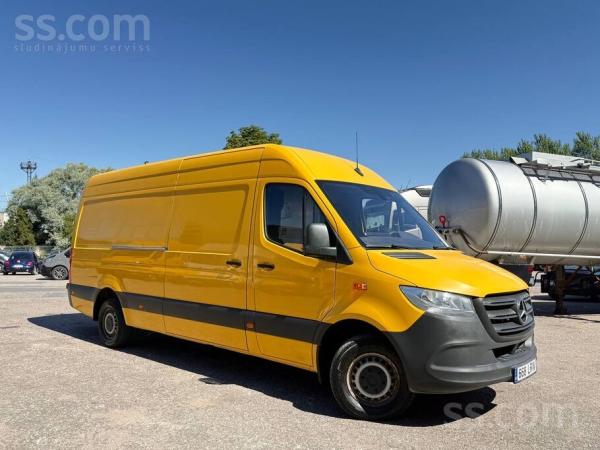 Dzeltens Mercedes-Benz Sprinter 2018 Tallina, ar dzinēja tilpumu 2.10 L un nobraukumu 211 tūkst. km par 12500 €, foto 7 vietnē AUTOMOTO.COM.LV