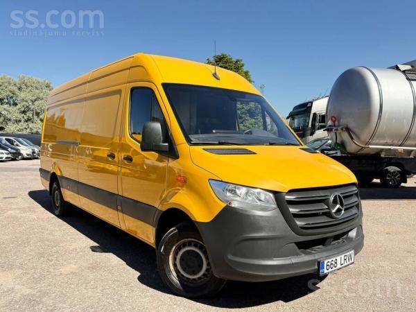 Dzeltens Mercedes-Benz Sprinter 2018 Tallina, ar dzinēja tilpumu 2.10 L un nobraukumu 211 tūkst. km par 12500 €, foto 8 vietnē AUTOMOTO.COM.LV