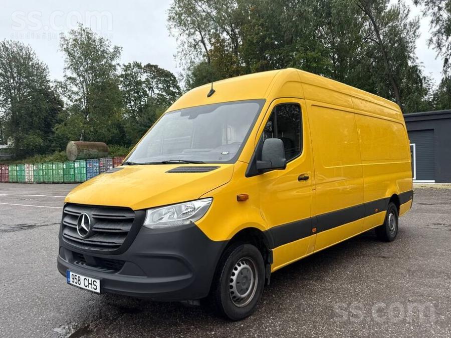 Dzeltens Mercedes-Benz Sprinter 2018 Tallina, ar dzinēja tilpumu 2.10 L un nobraukumu 196 tūkst. km par 12490 €, foto 3 vietnē AUTOMOTO.COM.LV