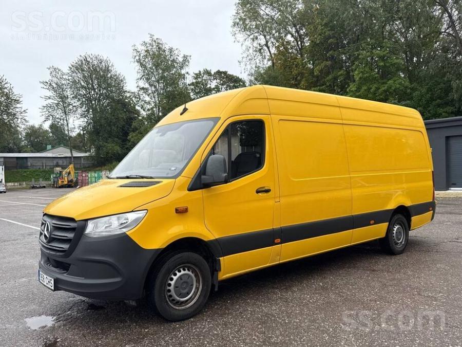 Dzeltens Mercedes-Benz Sprinter 2018 Tallina, ar dzinēja tilpumu 2.10 L un nobraukumu 196 tūkst. km par 12490 €, foto 4 vietnē AUTOMOTO.COM.LV