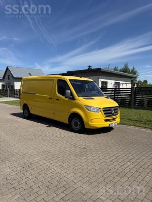 Dzeltens Mercedes-Benz Sprinter 2019 Jūrmala, ar dzinēja tilpumu 2.20 L un nobraukumu 361 tūkst. km par 16700 €, foto  vietnē AUTOMOTO.COM.LV