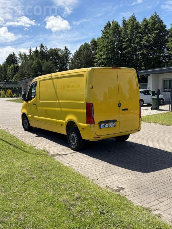 Yellow Mercedes-Benz Sprinter 2019 in Jurmala, with an engine capacity of 2.20 L and mileage of 361 thousand km for 16700 €, photo 3 on AUTOMOTO.COM.LV