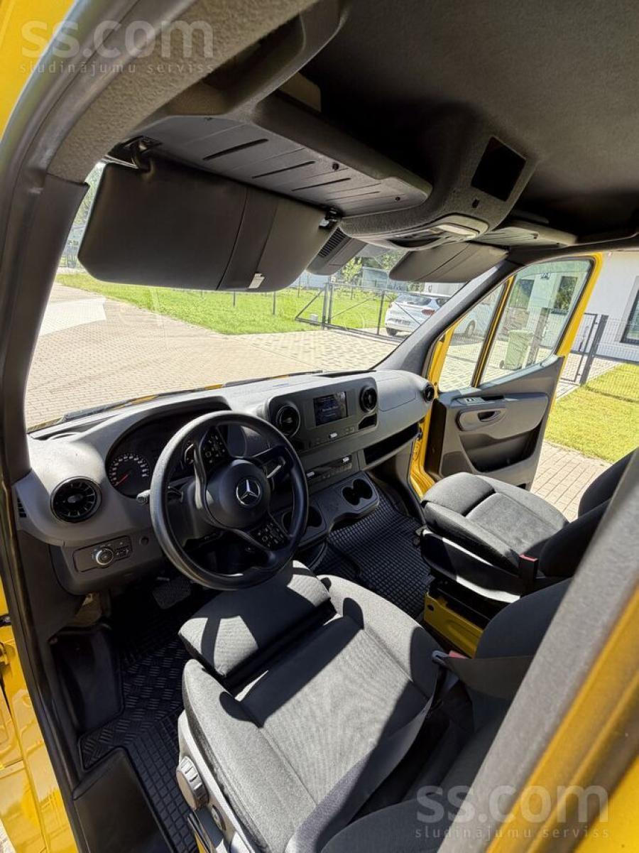 Dzeltens Mercedes-Benz Sprinter 2019 Jūrmala, ar dzinēja tilpumu 2.20 L un nobraukumu 361 tūkst. km par 16700 €, foto 6 vietnē AUTOMOTO.COM.LV