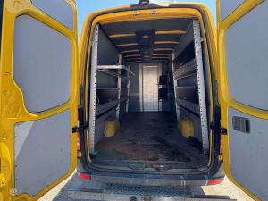 Yellow Mercedes-Benz Sprinter 2011 in Riga, with an engine capacity of 0.00 L and mileage of 239 thousand km for 7500 €, photo 14 on AUTOMOTO.COM.LV