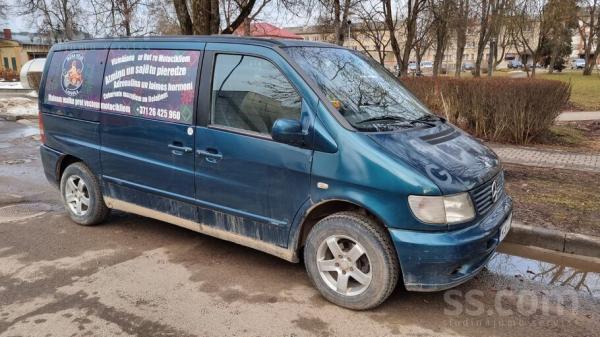 Zaļš Mercedes-Benz v-200 2003 Balvi, ar dzinēja tilpumu 2.20 L un nobraukumu 334 tūkst. km par 3700 €, foto 1 vietnē AUTOMOTO.COM.LV