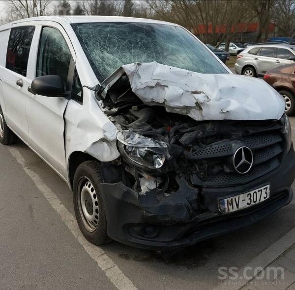 Balts Mercedes-Benz v-200 2016 Rīga, ar dzinēja tilpumu 1.60 L un nobraukumu 0 tūkst. km par 3000 €, foto 1 vietnē AUTOMOTO.COM.LV