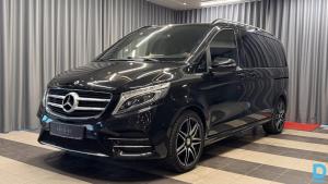 Melns Mercedes-Benz V 220 2017 Mārupe, ar dzinēja tilpumu 2.00 L un nobraukumu 134 tūkst. km par 30990 €, foto  vietnē AUTOMOTO.COM.LV