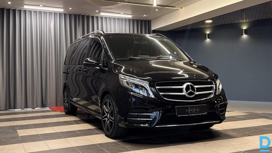 Melns Mercedes-Benz V 220 2017 Mārupe, ar dzinēja tilpumu 2.00 L un nobraukumu 134 tūkst. km par 30990 €, foto 2 vietnē AUTOMOTO.COM.LV