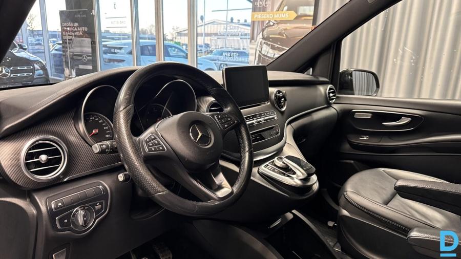 Melns Mercedes-Benz V 220 2017 Mārupe, ar dzinēja tilpumu 2.00 L un nobraukumu 134 tūkst. km par 30990 €, foto 6 vietnē AUTOMOTO.COM.LV