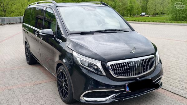 Melns Mercedes-Benz V 220 2019 Viļņa, ar dzinēja tilpumu 2.10 L un nobraukumu 285 tūkst. km par 45000 €, foto 1 vietnē AUTOMOTO.COM.LV