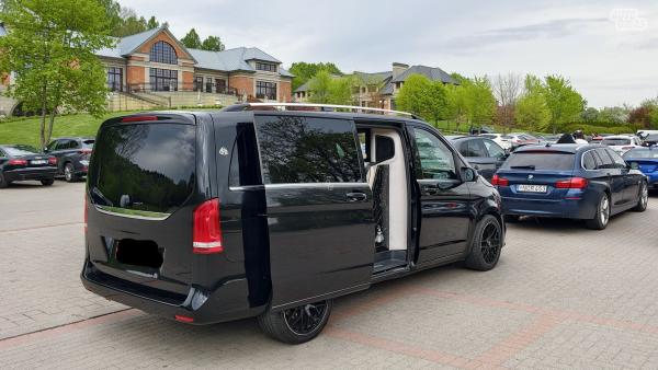 Melns Mercedes-Benz V 220 2019 Viļņa, ar dzinēja tilpumu 2.10 L un nobraukumu 285 tūkst. km par 45000 €, foto 4 vietnē AUTOMOTO.COM.LV