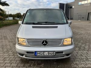 Grey Mercedes-Benz V 220 2003 in Kaunas, with an engine capacity of 2.20 L and mileage of 0 thousand km for 2650 €, photo 7 on AUTOMOTO.COM.LV