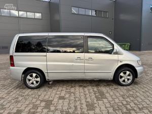 Grey Mercedes-Benz V 220 2003 in Kaunas, with an engine capacity of 2.20 L and mileage of 0 thousand km for 2650 €, photo 9 on AUTOMOTO.COM.LV