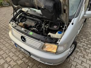 Grey Mercedes-Benz V 220 2003 in Kaunas, with an engine capacity of 2.20 L and mileage of 0 thousand km for 2650 €, photo 10 on AUTOMOTO.COM.LV