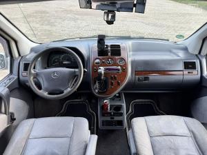 Grey Mercedes-Benz V 220 2003 in Kaunas, with an engine capacity of 2.20 L and mileage of 0 thousand km for 2650 €, photo 11 on AUTOMOTO.COM.LV