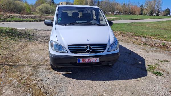 Balts Mercedes-Benz V 220 2010 Viļņa, ar dzinēja tilpumu 2.20 L un nobraukumu 386 tūkst. km par 6500 €, foto 2 vietnē AUTOMOTO.COM.LV