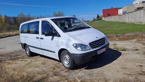 Balts Mercedes-Benz V 220 2010 Viļņa, ar dzinēja tilpumu 2.20 L un nobraukumu 386 tūkst. km par 6500 €, foto 4 vietnē AUTOMOTO.COM.LV