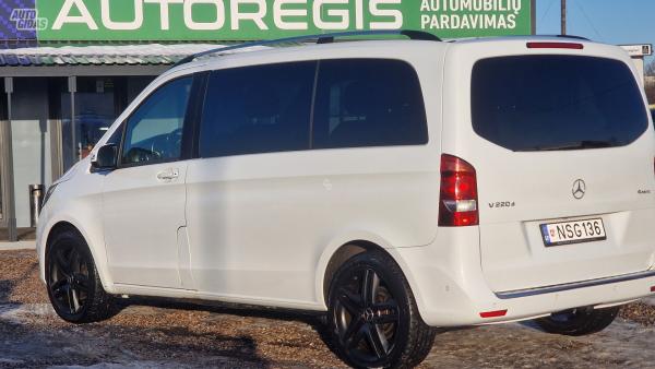 Balts Mercedes-Benz V 220 2016 Kretinga, ar dzinēja tilpumu 2.10 L un nobraukumu 223 tūkst. km par 24799 €, foto 5 vietnē AUTOMOTO.COM.LV