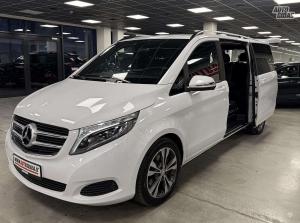 White Mercedes-Benz V 220 2017 in Klaipeda, with an engine capacity of 2.10 L and mileage of 342 thousand km for 24950 €, photo 14 on AUTOMOTO.COM.LV