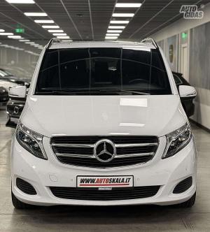 White Mercedes-Benz V 220 2017 in Klaipeda, with an engine capacity of 2.10 L and mileage of 342 thousand km for 24950 €, photo 17 on AUTOMOTO.COM.LV