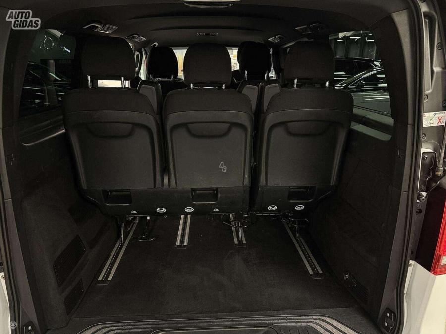White Mercedes-Benz V 220 2017 in Klaipeda, with an engine capacity of 2.10 L and mileage of 342 thousand km for 24950 €, photo 22 on AUTOMOTO.COM.LV