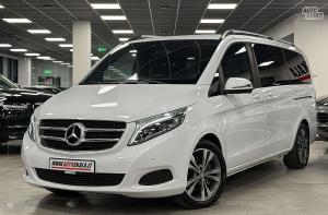 White Mercedes-Benz V 220 2017 in Klaipeda, with an engine capacity of 2.10 L and mileage of 342 thousand km for 24950 €, photo 38 on AUTOMOTO.COM.LV