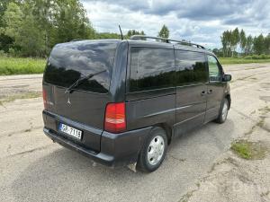Black Mercedes-Benz v-230 1996 in Balvi, with an engine capacity of 2.30 L and mileage of 338 thousand km for 1600 €, photo 6 on AUTOMOTO.COM.LV
