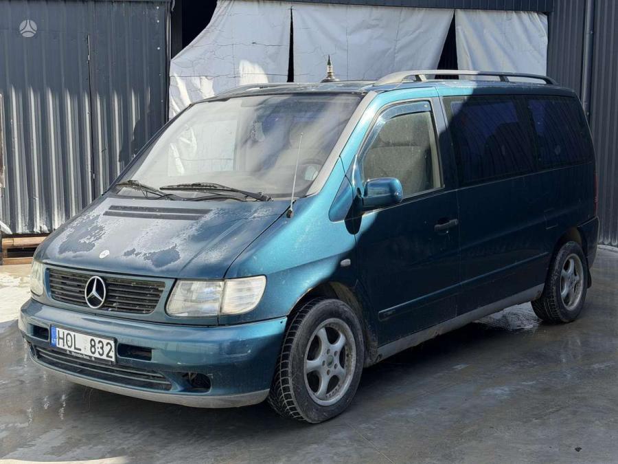 Zils Mercedes-Benz v-230 1996 Šauļi, ar dzinēja tilpumu 2.20 L un nobraukumu 334 tūkst. km par 1000 €, foto 1 vietnē AUTOMOTO.COM.LV