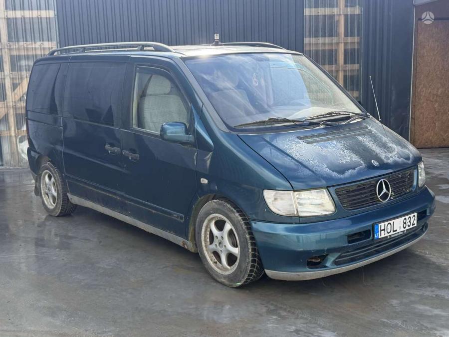 Zils Mercedes-Benz v-230 1996 Šauļi, ar dzinēja tilpumu 2.20 L un nobraukumu 334 tūkst. km par 1000 €, foto 3 vietnē AUTOMOTO.COM.LV