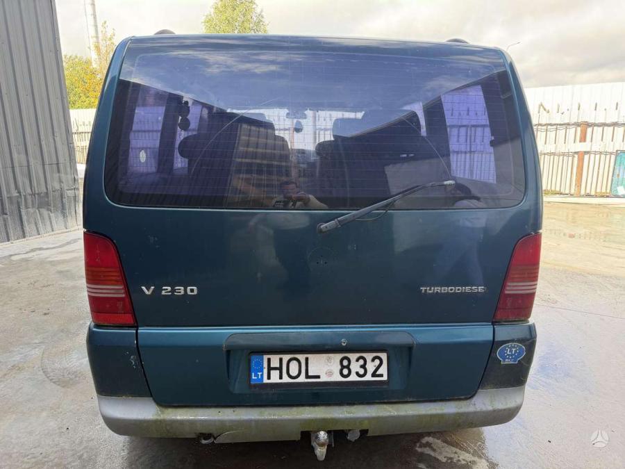 Zils Mercedes-Benz v-230 1996 Šauļi, ar dzinēja tilpumu 2.20 L un nobraukumu 334 tūkst. km par 1000 €, foto 6 vietnē AUTOMOTO.COM.LV