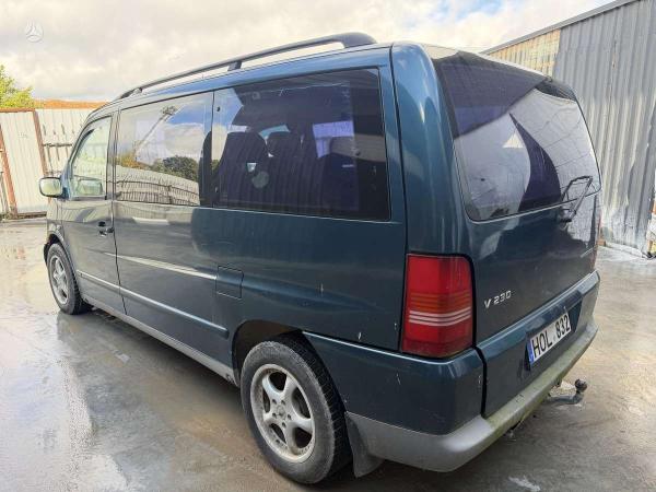 Blue Mercedes-Benz v-230 1996 in Siauliai, with an engine capacity of 2.20 L and mileage of 334 thousand km for 950 €, photo 7 on AUTOMOTO.COM.LV