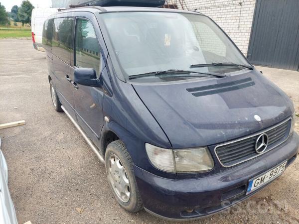 Zils Mercedes-Benz v-230 1998 Cēsis, ar dzinēja tilpumu 2.30 L un nobraukumu 247 tūkst. km par 2300 €, foto 1 vietnē AUTOMOTO.COM.LV