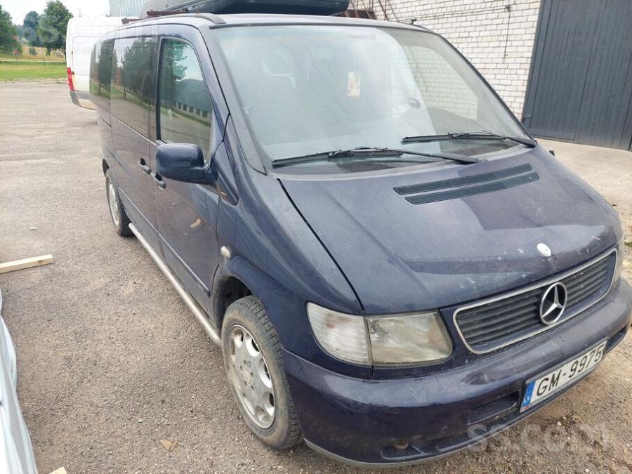 Zils Mercedes-Benz v-230 1998 Cēsis, ar dzinēja tilpumu 2.30 L un nobraukumu 247 tūkst. km par 2300 €, foto 1 vietnē AUTOMOTO.COM.LV
