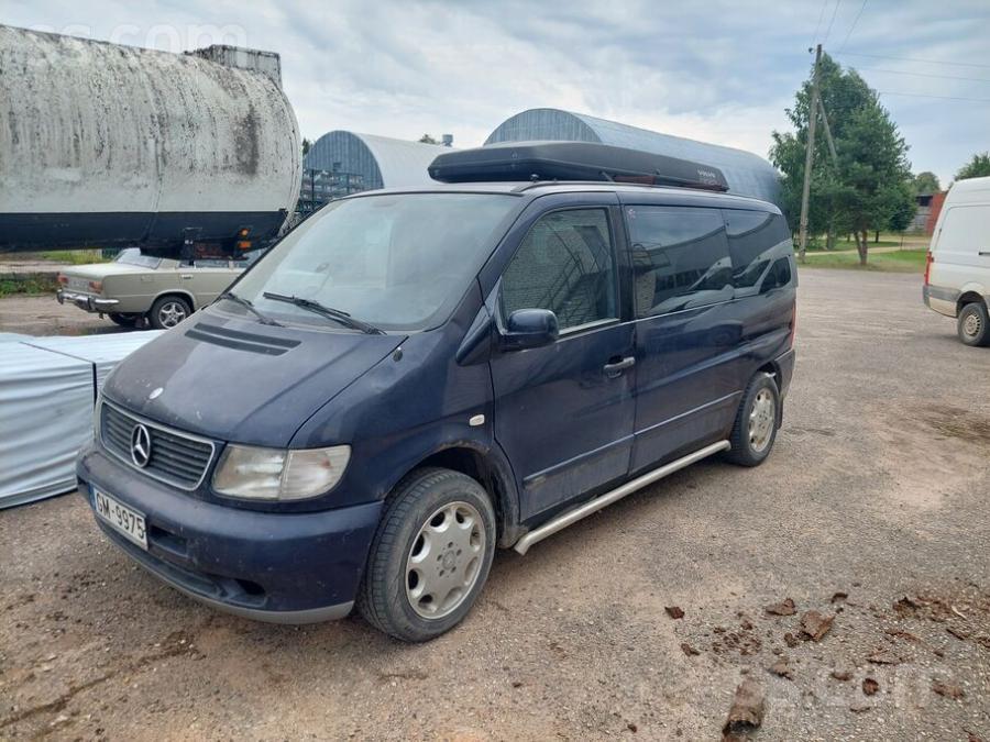 Zils Mercedes-Benz v-230 1998 Cēsis, ar dzinēja tilpumu 2.30 L un nobraukumu 247 tūkst. km par 2300 €, foto 4 vietnē AUTOMOTO.COM.LV