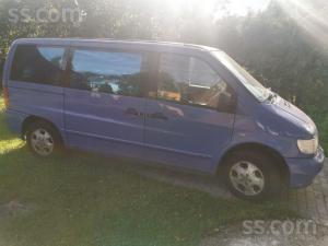 Zils Mercedes-Benz v-230 1998 Rīga, ar dzinēja tilpumu 2.30 L un nobraukumu 430 tūkst. km par 3300 €, foto  vietnē AUTOMOTO.COM.LV