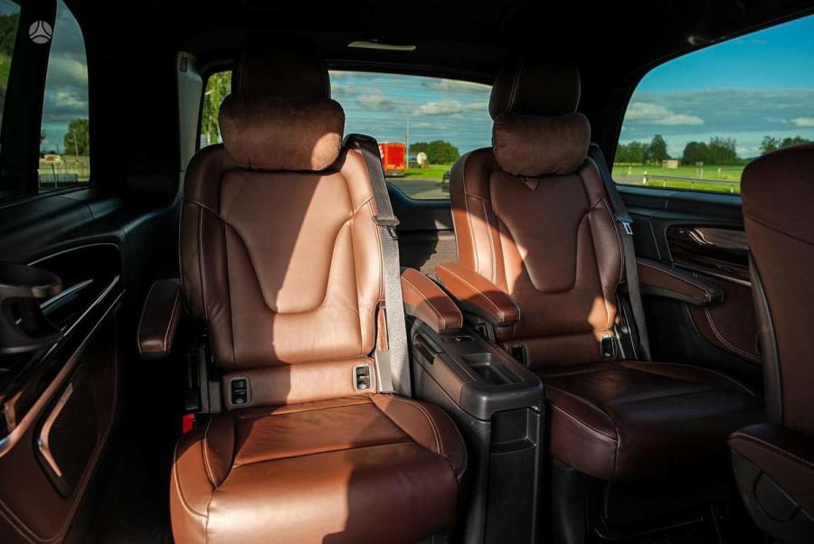 Melns Mercedes-Benz V 250 2015 Marijampole, ar dzinēja tilpumu 2.14 L un nobraukumu 273 tūkst. km par 33950 €, foto 68 vietnē AUTOMOTO.COM.LV