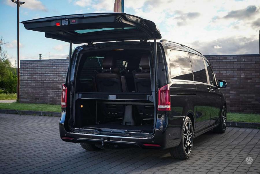 Melns Mercedes-Benz V 250 2015 Marijampole, ar dzinēja tilpumu 2.14 L un nobraukumu 273 tūkst. km par 33950 €, foto 15 vietnē AUTOMOTO.COM.LV