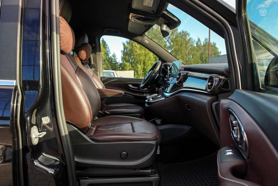 Melns Mercedes-Benz V 250 2015 Marijampole, ar dzinēja tilpumu 2.14 L un nobraukumu 273 tūkst. km par 33950 €, foto 76 vietnē AUTOMOTO.COM.LV
