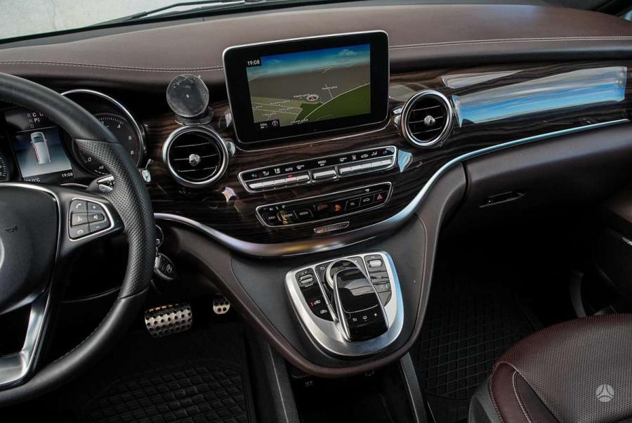 Melns Mercedes-Benz V 250 2015 Marijampole, ar dzinēja tilpumu 2.14 L un nobraukumu 273 tūkst. km par 33950 €, foto 27 vietnē AUTOMOTO.COM.LV
