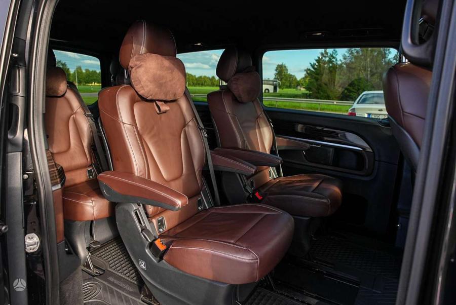 Melns Mercedes-Benz V 250 2015 Marijampole, ar dzinēja tilpumu 2.14 L un nobraukumu 273 tūkst. km par 33950 €, foto 67 vietnē AUTOMOTO.COM.LV