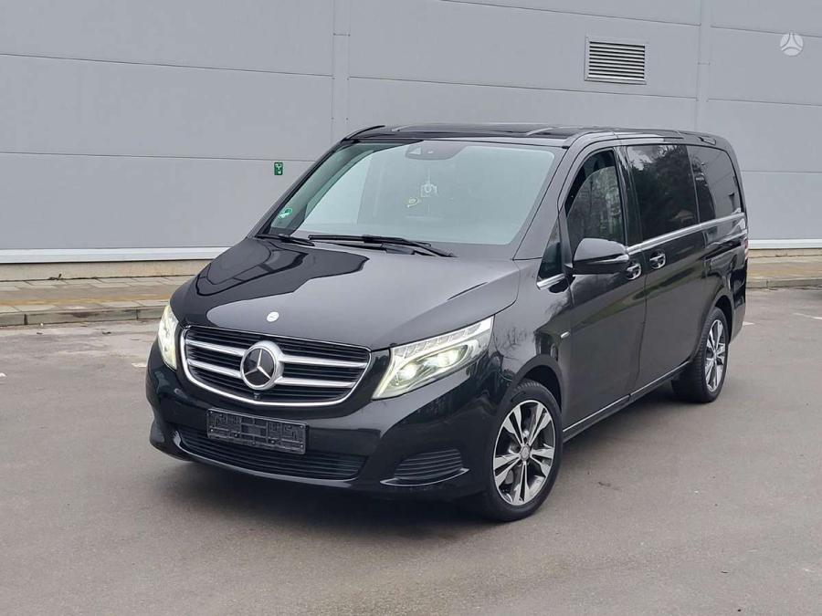 Melns Mercedes-Benz V 250 2016 Viļņa, ar dzinēja tilpumu 2.20 L un nobraukumu 354 tūkst. km par 23790 €, foto 14 vietnē AUTOMOTO.COM.LV